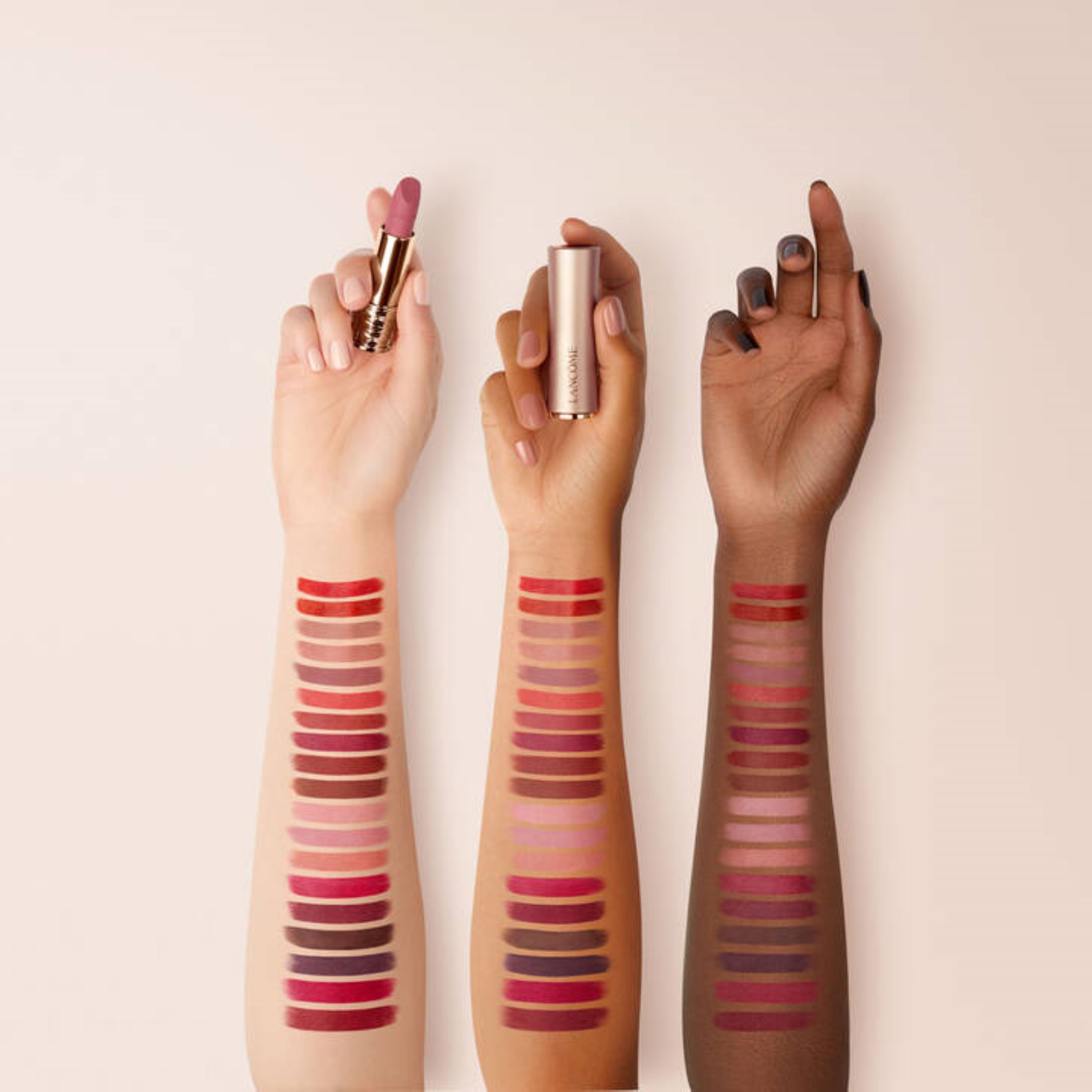 L'Absolu Rouge Intimatte - Buildable Soft Matte Lipstick - Lancôme CA